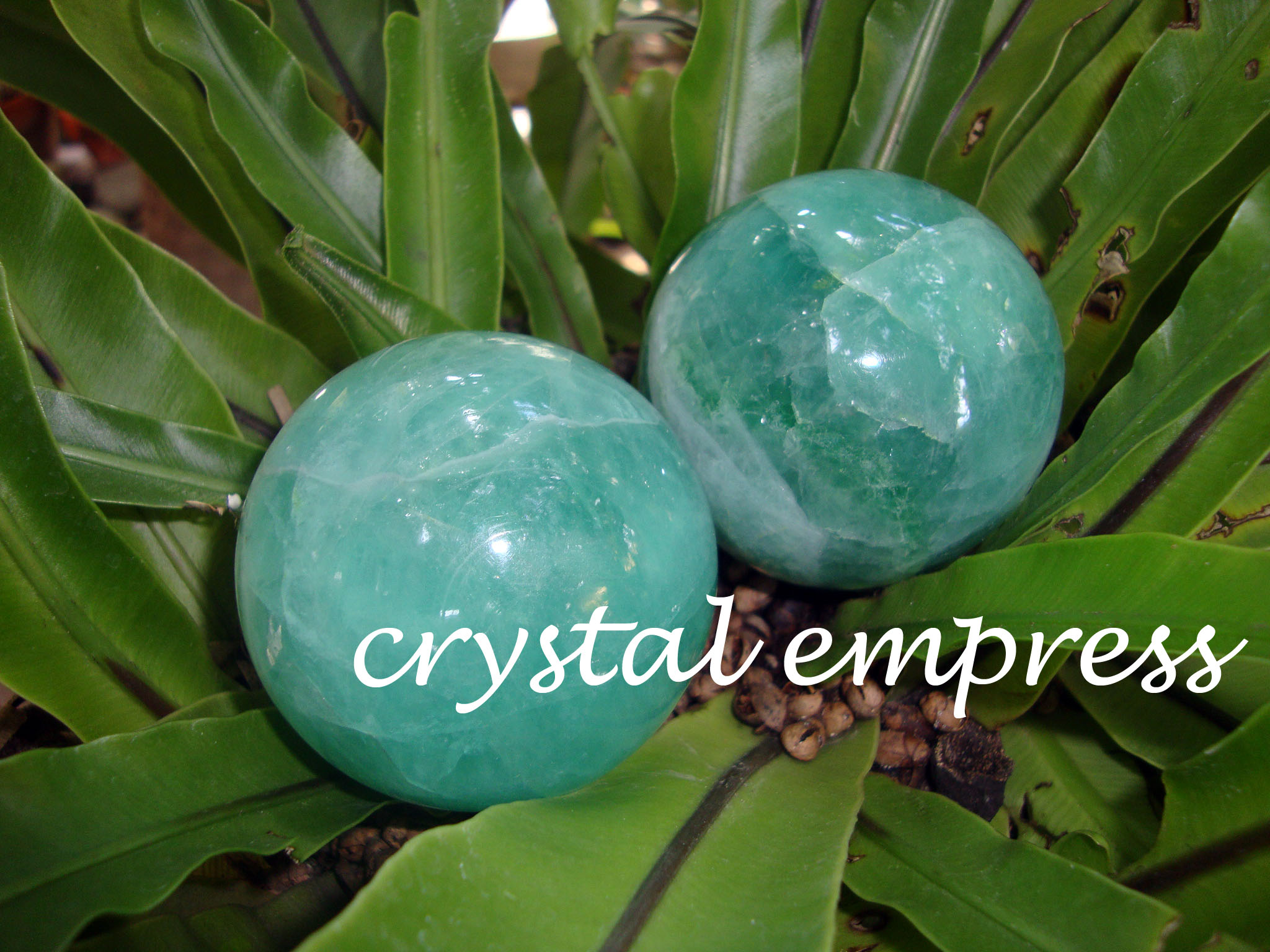50mm Fluorite Crystal Ball - Crystal Empress Feng Shui Store
