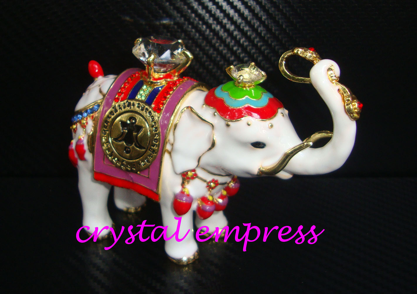 2023 Red Prosperity Elephant - Crystal Empress Feng Shui Store