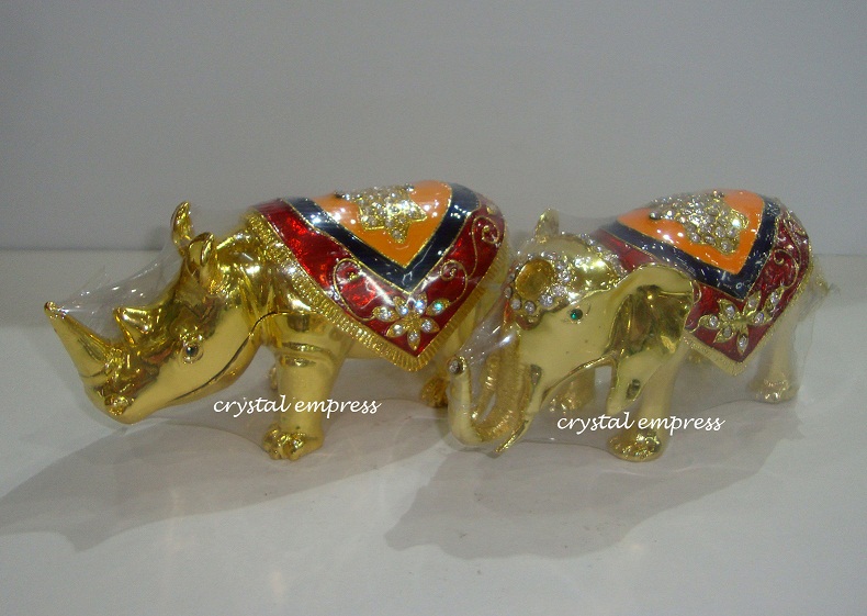 2023 Red Prosperity Elephant - Crystal Empress Feng Shui Store