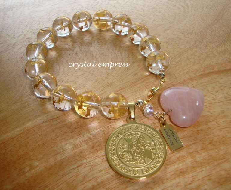 Premium Victory Wind Horse Charm Bracelet (Clear Quartz) - Crystal ...