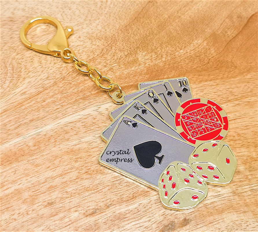 2022 “Winning Hand” Wealth Talisman Keychain - Crystal Empress Feng ...