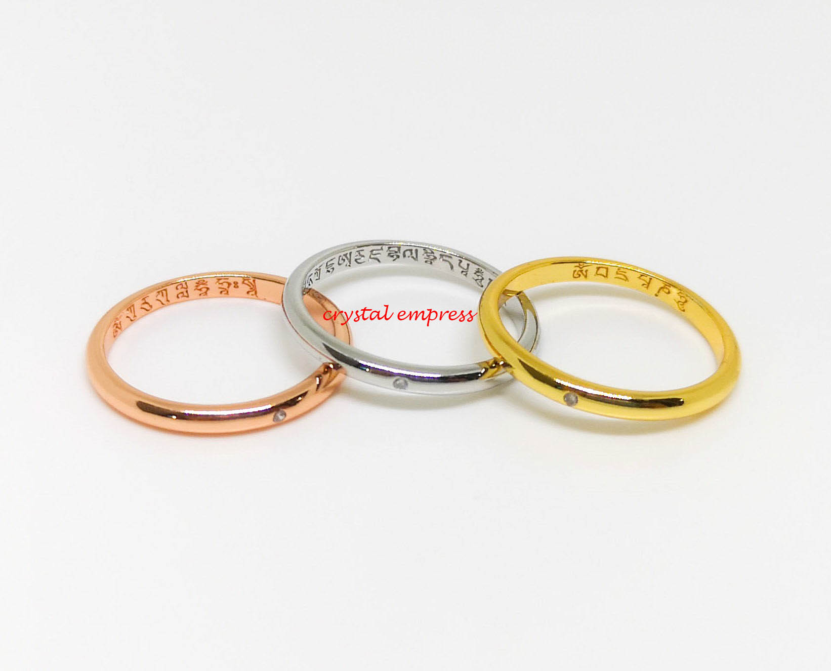 2024 Mantra Ring For Power, Influence & Wealth (Per Piece) - Crystal ...
