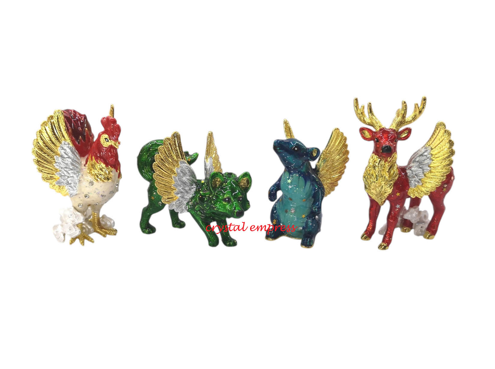 2025 Sky Animals (Set of 4) - Crystal Empress Feng Shui Store
